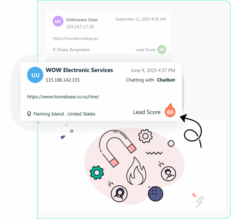 Knock Knock App | Fast Web Conversion with Ai Based Live Video Chat